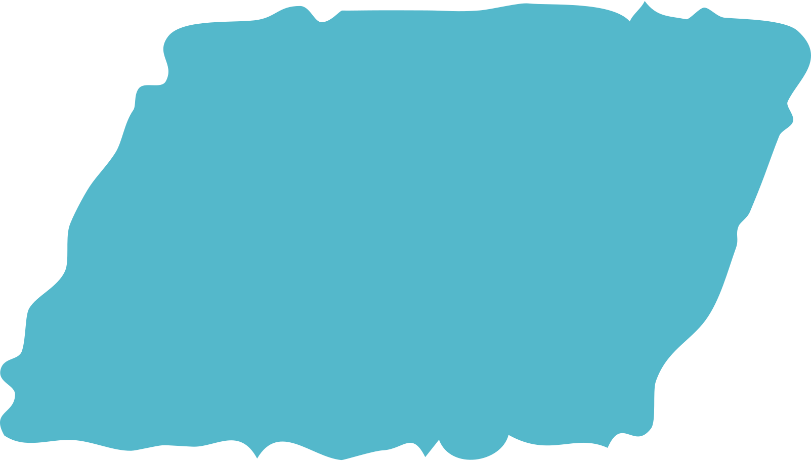 Blue parallelogram Illustration in PNG, SVG