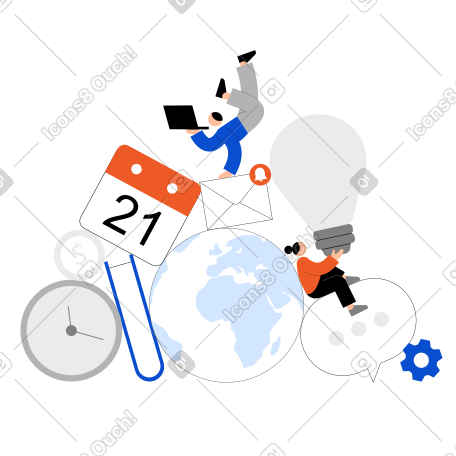 Teamwork with people balancing on a pile of things PNG, SVG