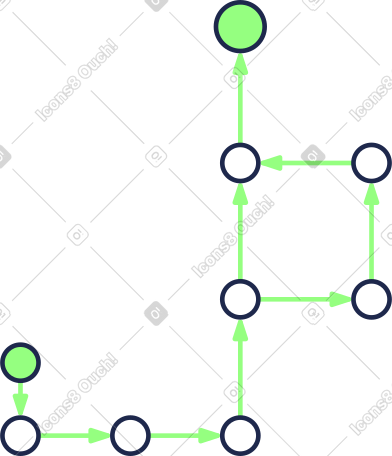 Point-by-point diagram PNG, SVG