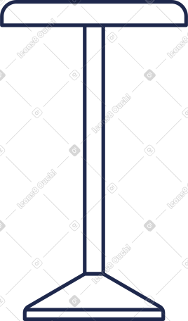 Bar table PNG, SVG