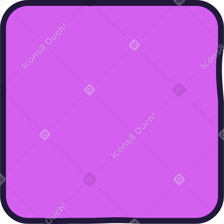 Purple square Illustration in PNG, SVG