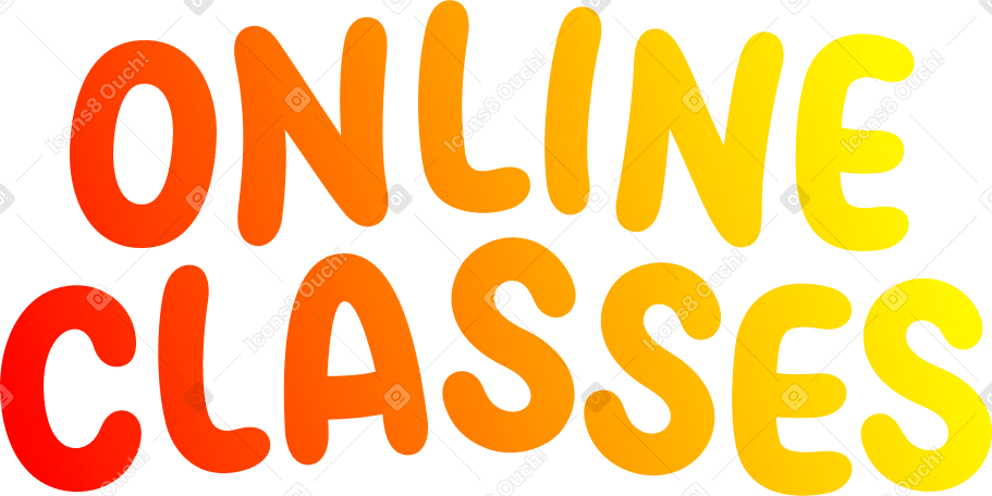 Lettering online classes Illustration in PNG, SVG