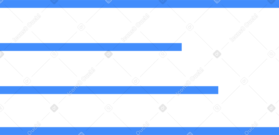 Text lines Illustration in PNG, SVG