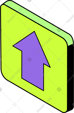 Arrow up icon PNG, SVG