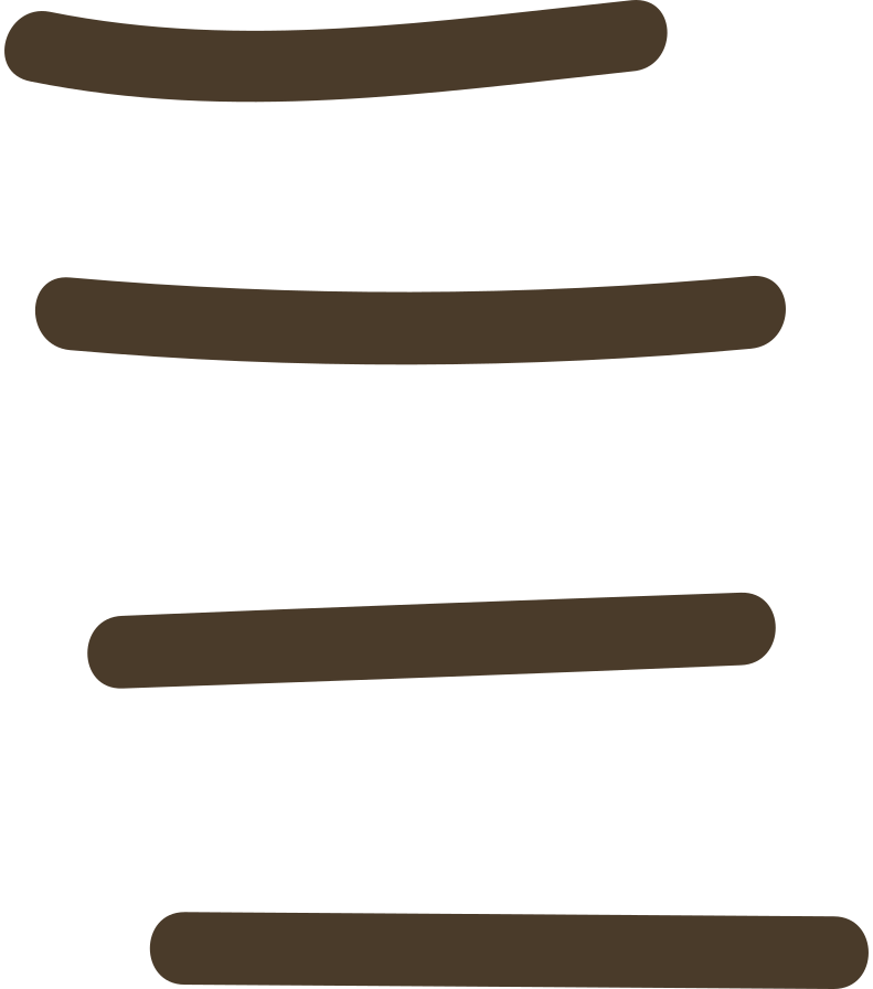 Brown lines Illustration in PNG, SVG