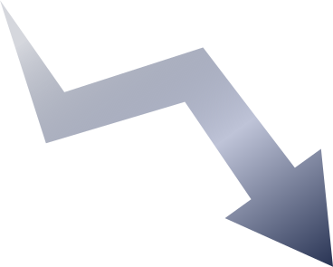 Begging hand on descending arrow background PNG, SVG