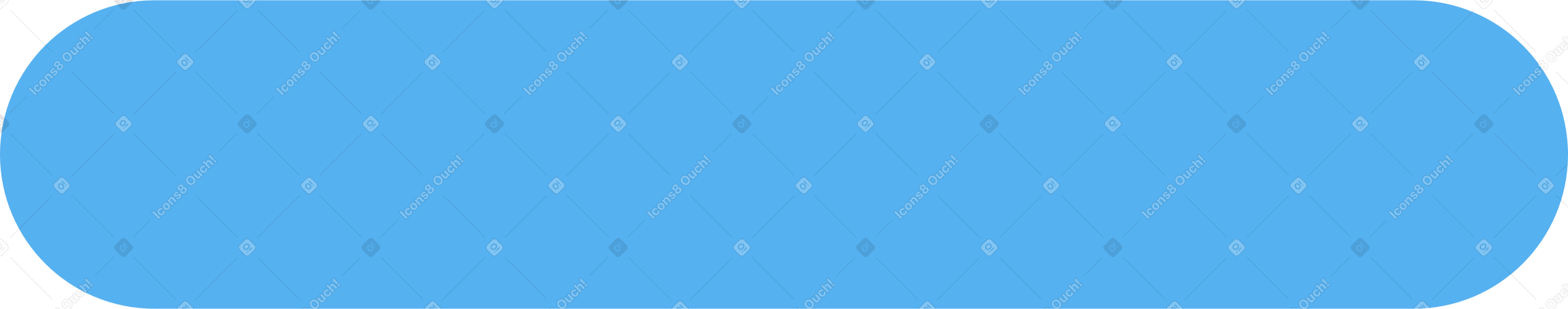 Blue horizontal bar Illustration in PNG, SVG