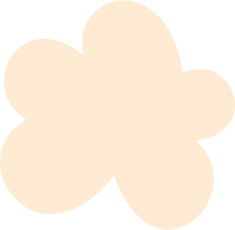 Fluffy beige cloud Illustration in PNG, SVG