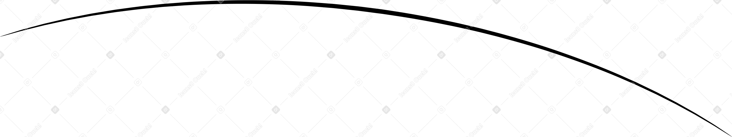 Ilustração de Black horizon line em PNG e SVG