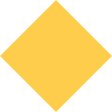 Yellow rhombus Illustration in PNG, SVG