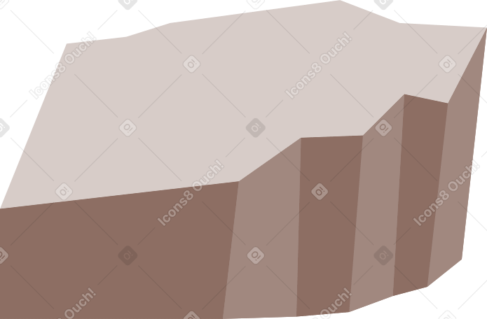 Rock Illustration in PNG, SVG