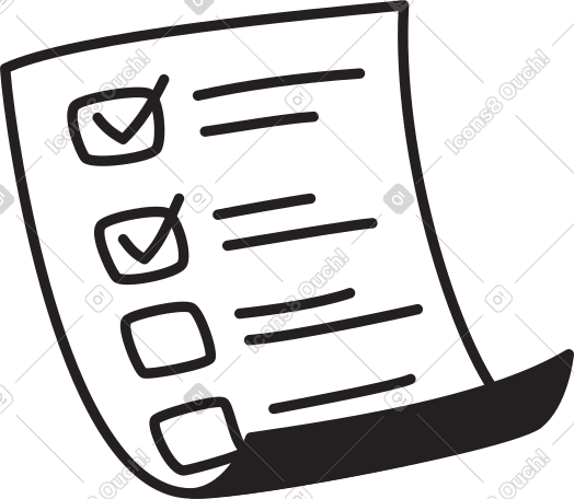 Checklist PNG, SVG