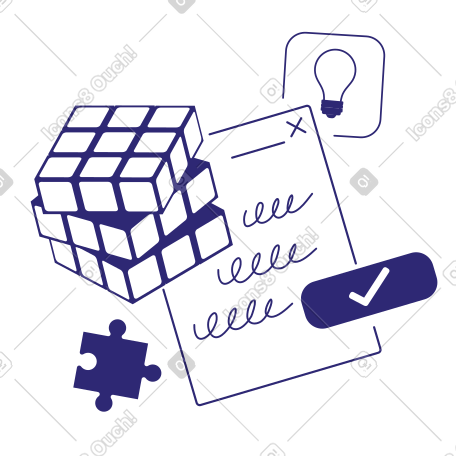 Brainstorming for ideas, taking notes PNG, SVG
