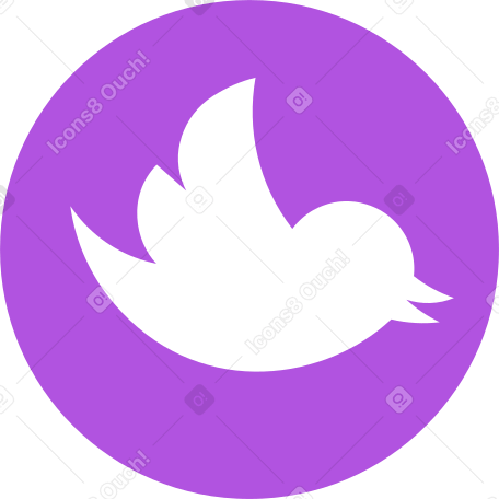Ilustração de Ícone do twitter em PNG e SVG