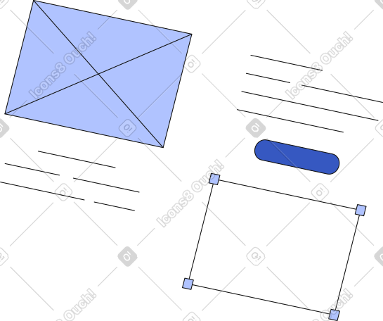 Chart board with letter PNG, SVG