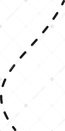 Gepunktete linie Grafik als PNG, SVG