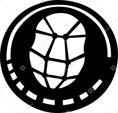Face recognition sign PNG, SVG