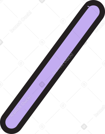 Purple decorative line Illustration in PNG, SVG