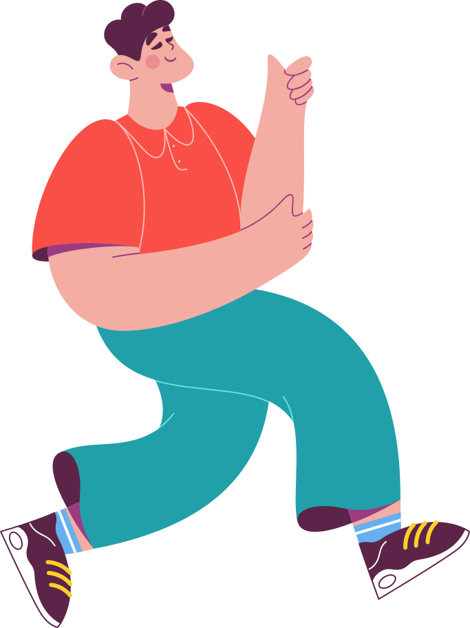 style pensive joyful man Vector images in PNG and SVG | Icons8 ...