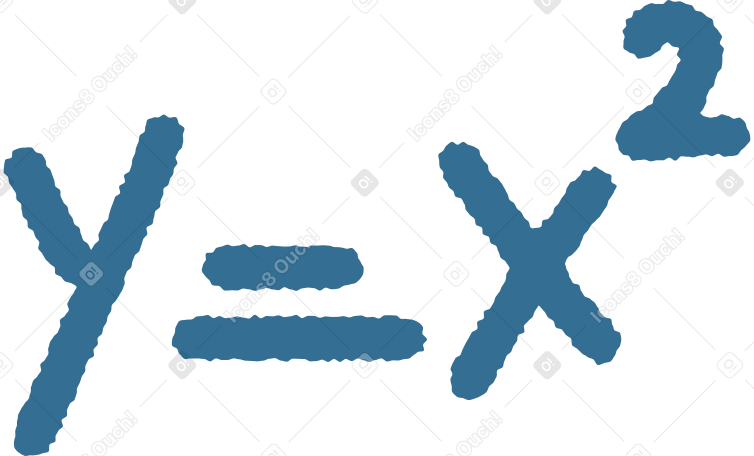 Math equation Illustration in PNG, SVG