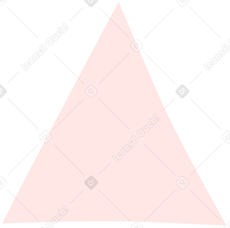Triangle beige Illustration in PNG, SVG