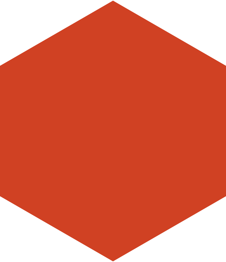 Red hexagon Illustration in PNG, SVG