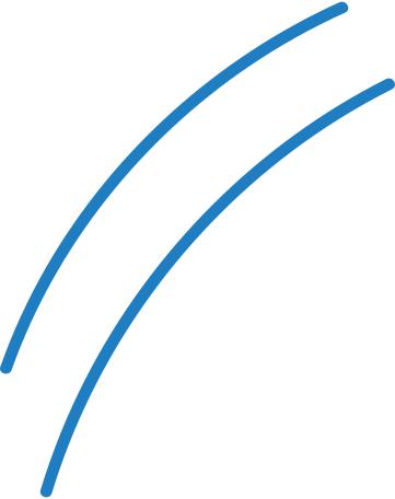 Two blue lines Illustration in PNG, SVG