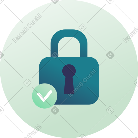 Closed padlock icon PNG, SVG