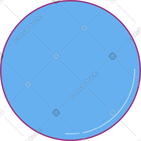 Round wall mirror PNG, SVG