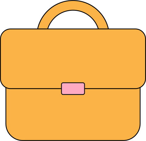Work case Illustration in PNG, SVG