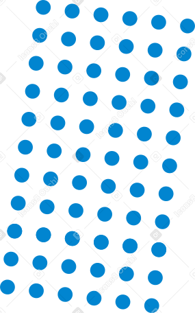 Blue dots Illustration in PNG, SVG