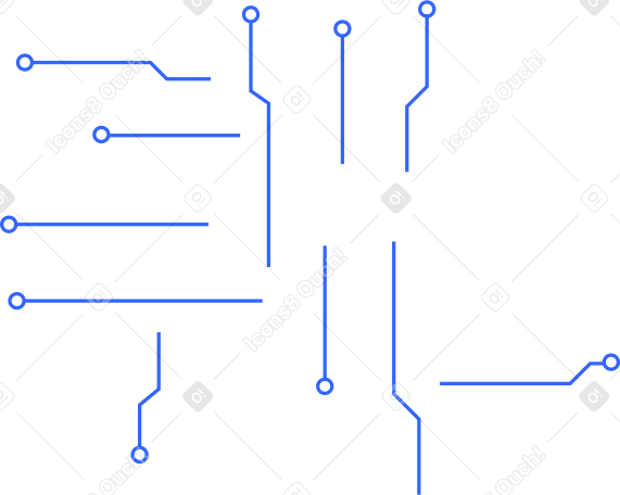 Background of a stylized chip Illustration in PNG, SVG