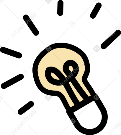 Light bulb PNG, SVG