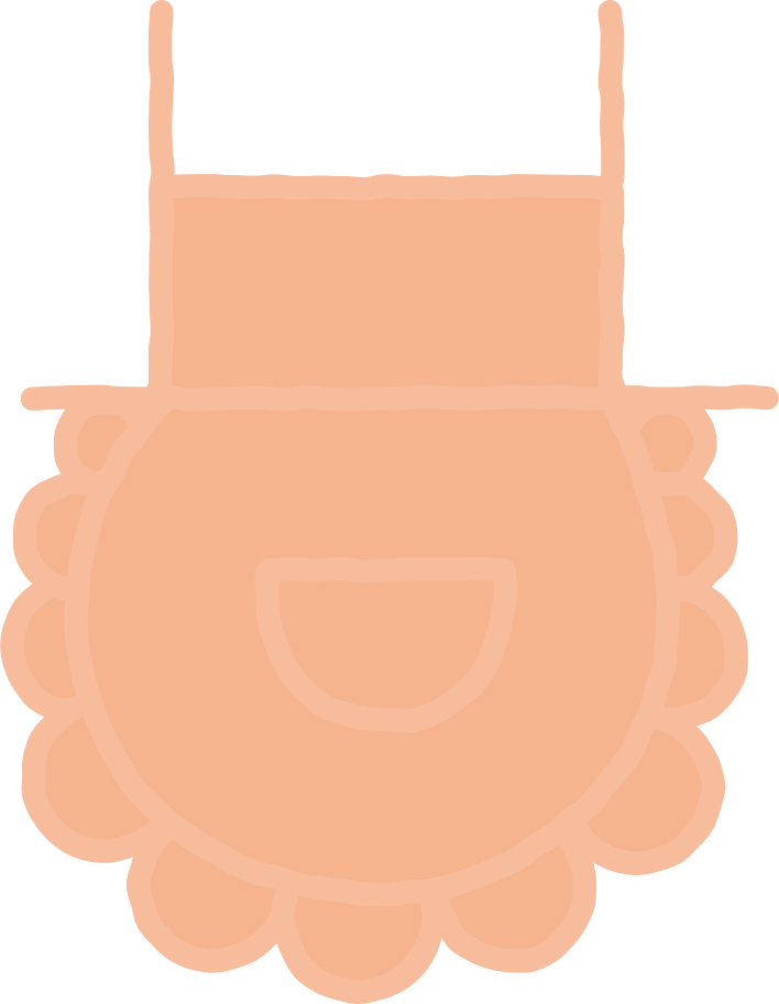 Apron Illustration in PNG, SVG
