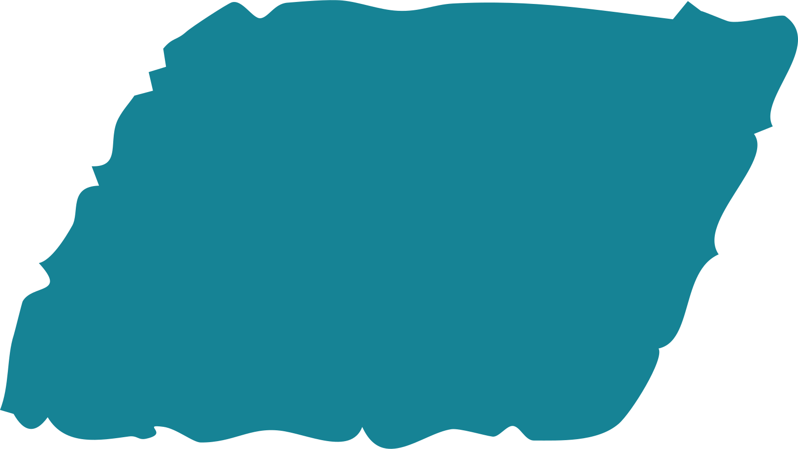 Dark blue parallelogram Illustration in PNG, SVG