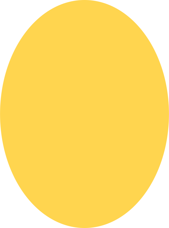 Ellipse yellow Illustration in PNG, SVG