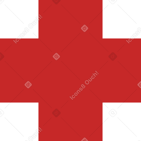 Cross red Illustration in PNG, SVG