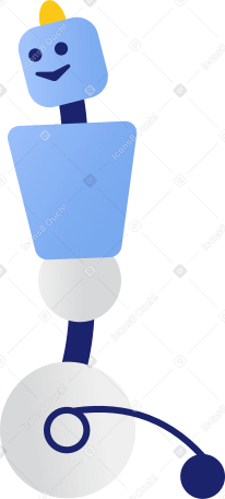 Robot body Illustration in PNG, SVG