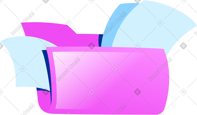 File folder full of files PNG, SVG