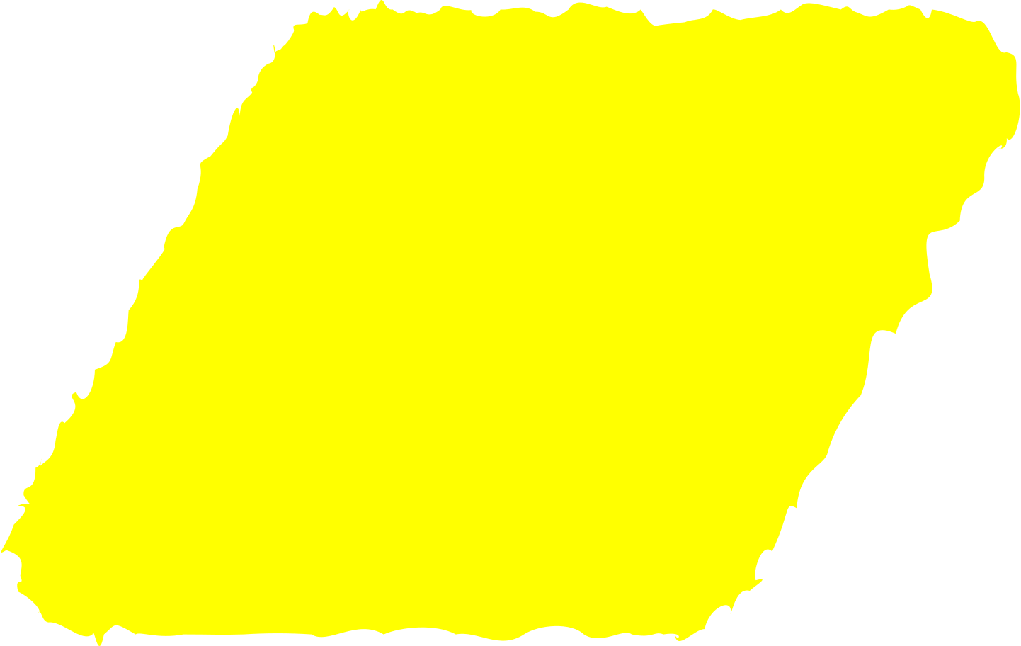 Parallelogram yellow Illustration in PNG, SVG