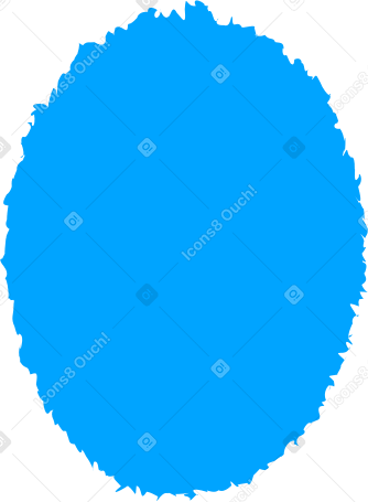 Ellipse sky blue Illustration in PNG, SVG