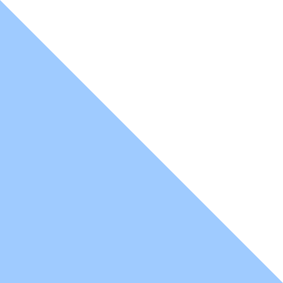 Light blue triangle Illustration in PNG, SVG