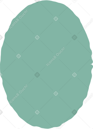 Ellipse green Illustration in PNG, SVG