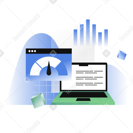 Risk management and controlling threats animated illustration in GIF ...