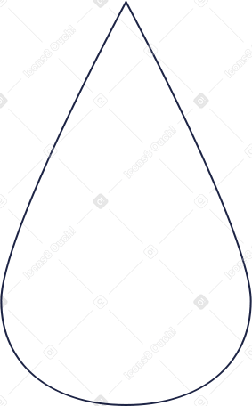 Drop line Illustration in PNG, SVG