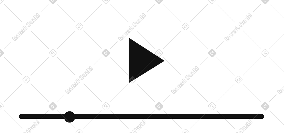 Video player window PNG, SVG