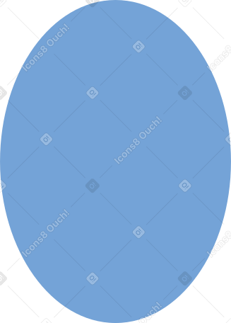 Blue ellipse Illustration in PNG, SVG