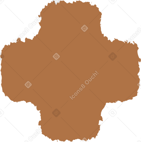 Cross brown Illustration in PNG, SVG
