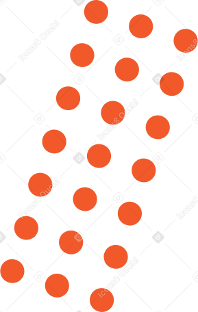 PNG 및 SVG의 Red dots 일러스트
