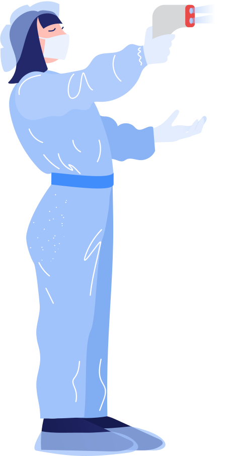 Epidemiologist Illustration in PNG, SVG